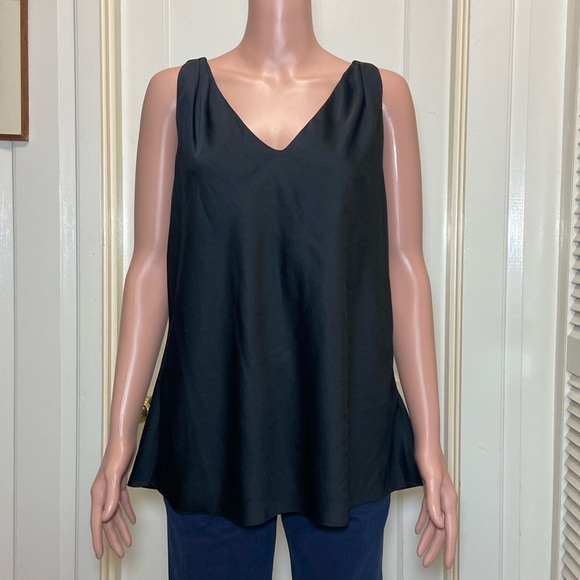 Boston Proper | Tops | Boston Proper Sleeveless Black Tank Top | Poshmark